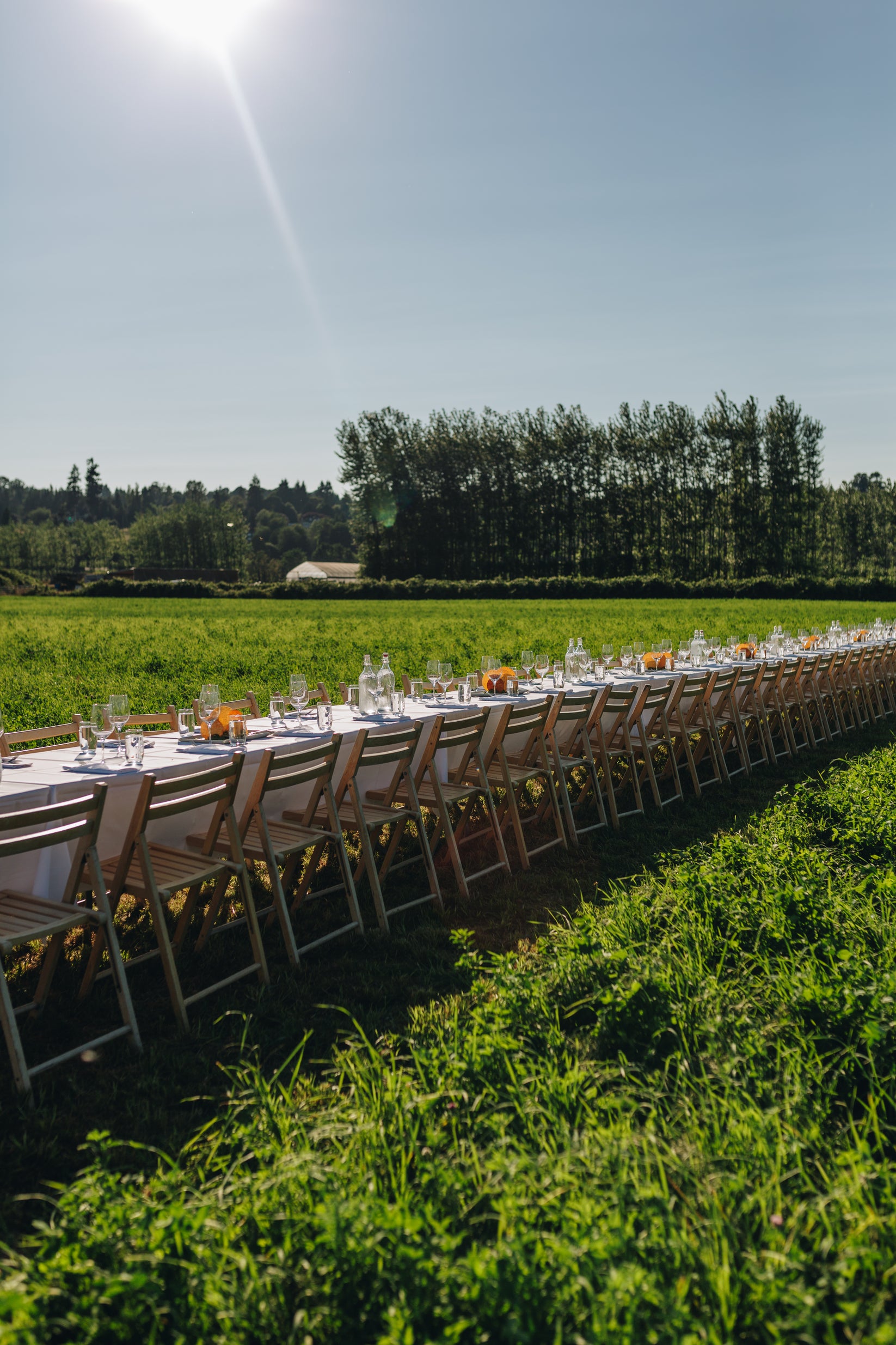 July 5, 2025 | Pasture Dinner at Chinook Farms – Outstanding in the Field